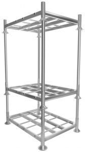 Manurack steel post pallet foldable - manufacturer Europe, Poland