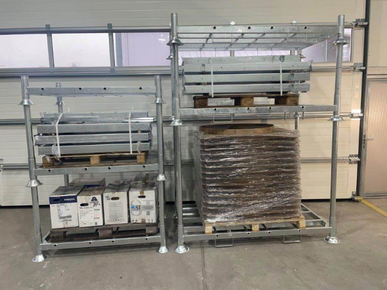 Post Pallet Manurack Manufacturer Steel Pallet Rack - SAWO
